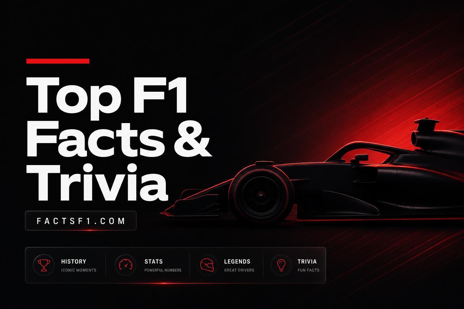 Top F1 Facts & Trivia — 20+ Formula 1 Stats | FactsF1